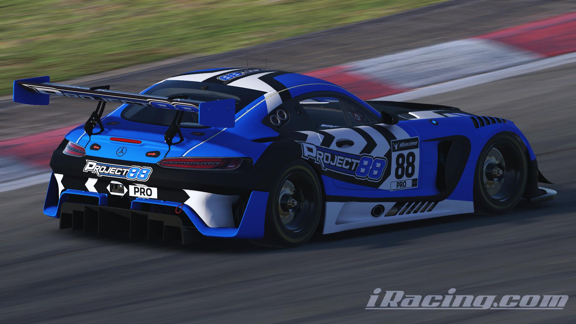 Mercedes GT3 EVO Project88 new livery! by Dan Babic - Trading Paints