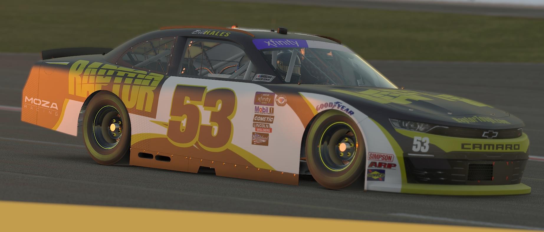 Bill Hales Raptor Xfinity Camaro by Steven Ayers Jr - Trading Paints