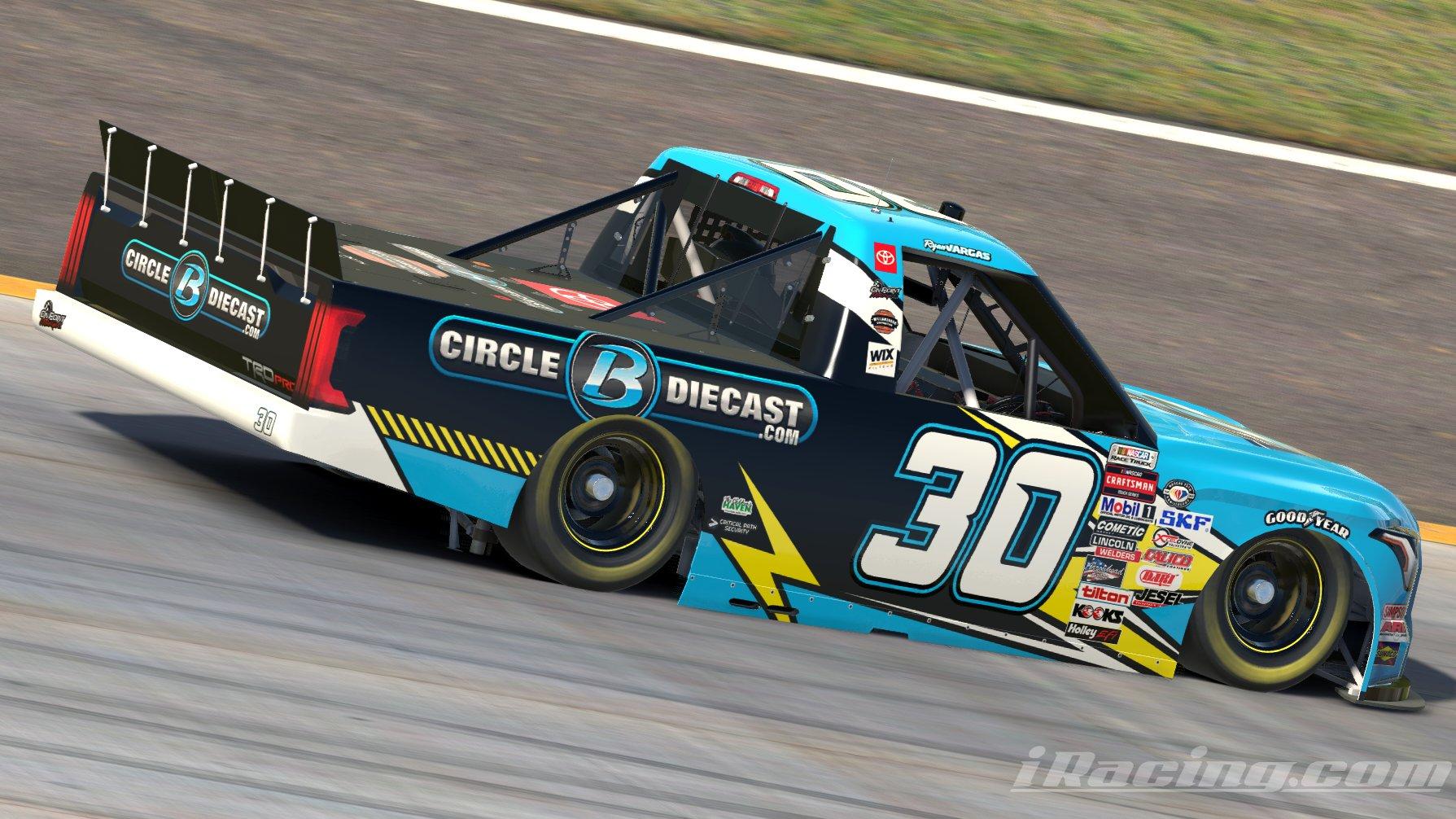 [CONCEPT] Ryan Vargas x CircleBDiecast 2023 #30 by Oscar Enriquez - Trading Paints