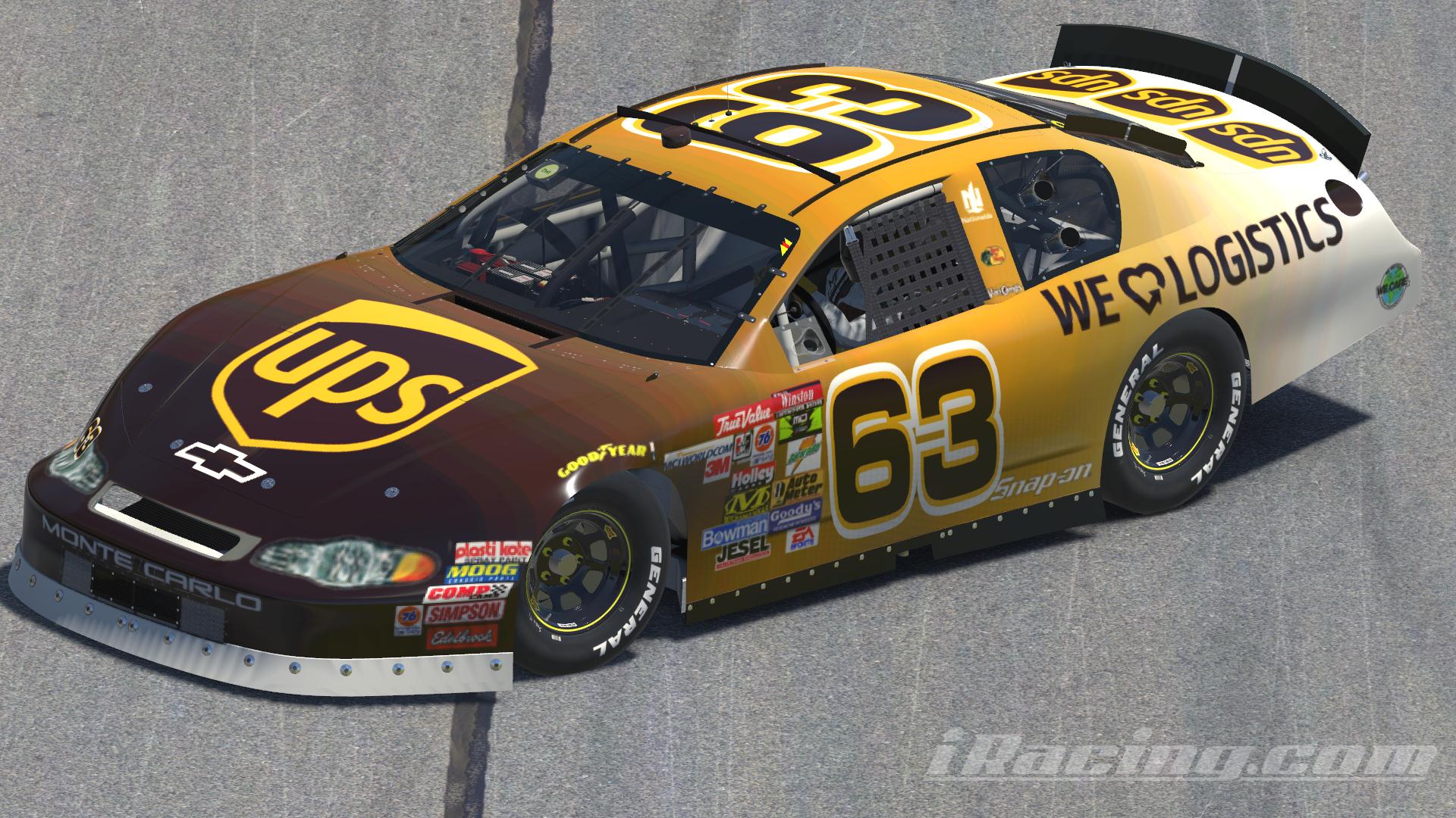 Fictional UPS Monte Carlo by Emmanuel Santiago - Trading Paints