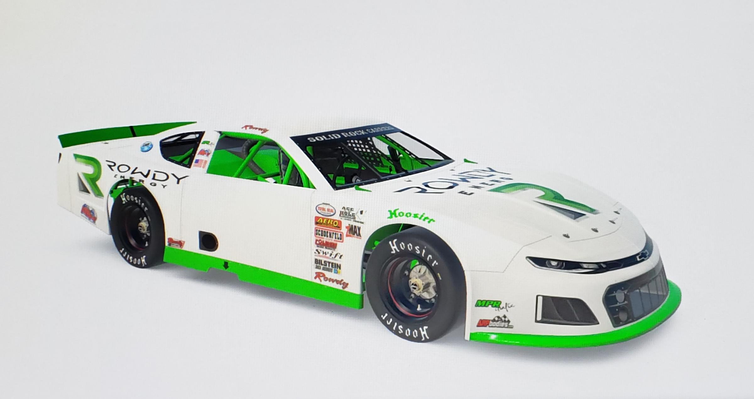 Rowdy Energy CARS Green Apple Late Model Stock NO # by Mike Monroe2 ...