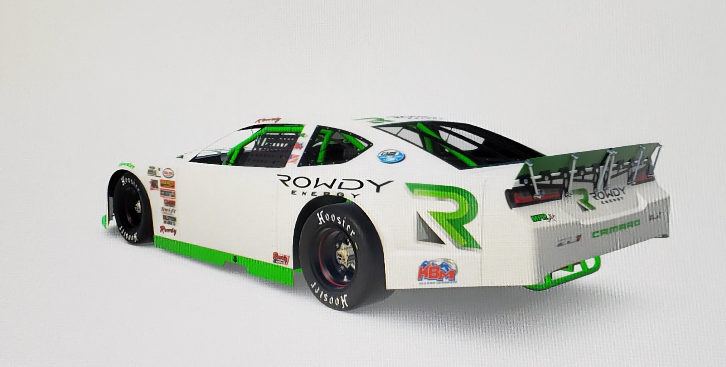 Rowdy Energy CARS Green Apple Late Model Stock NO # by Mike Monroe2 ...