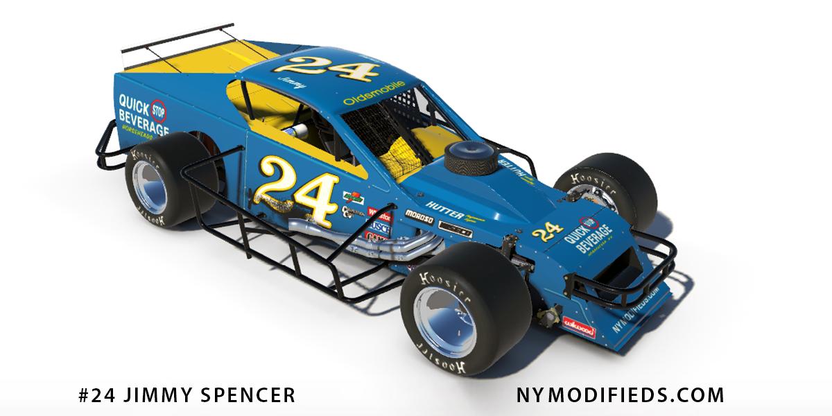 #24 Spencer SK Mod by Donald Fish Fischer - Trading Paints