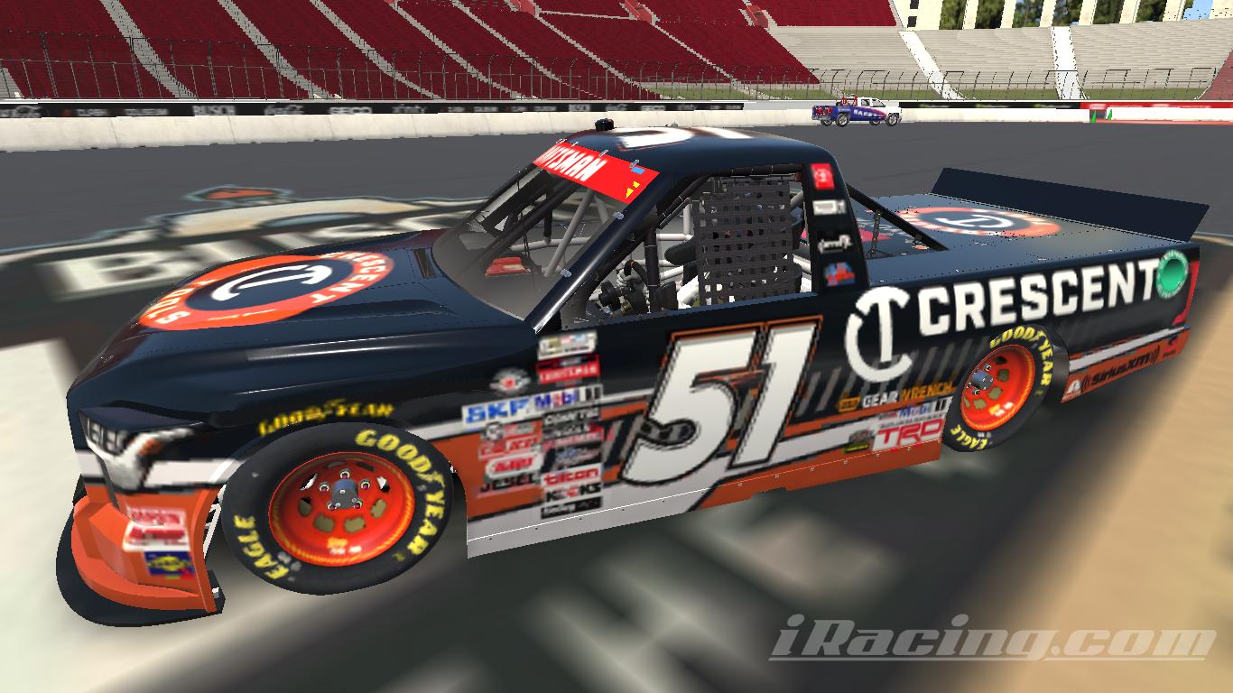 2022 51 KBM Crescent Toyota by David Young7 - Trading Paints