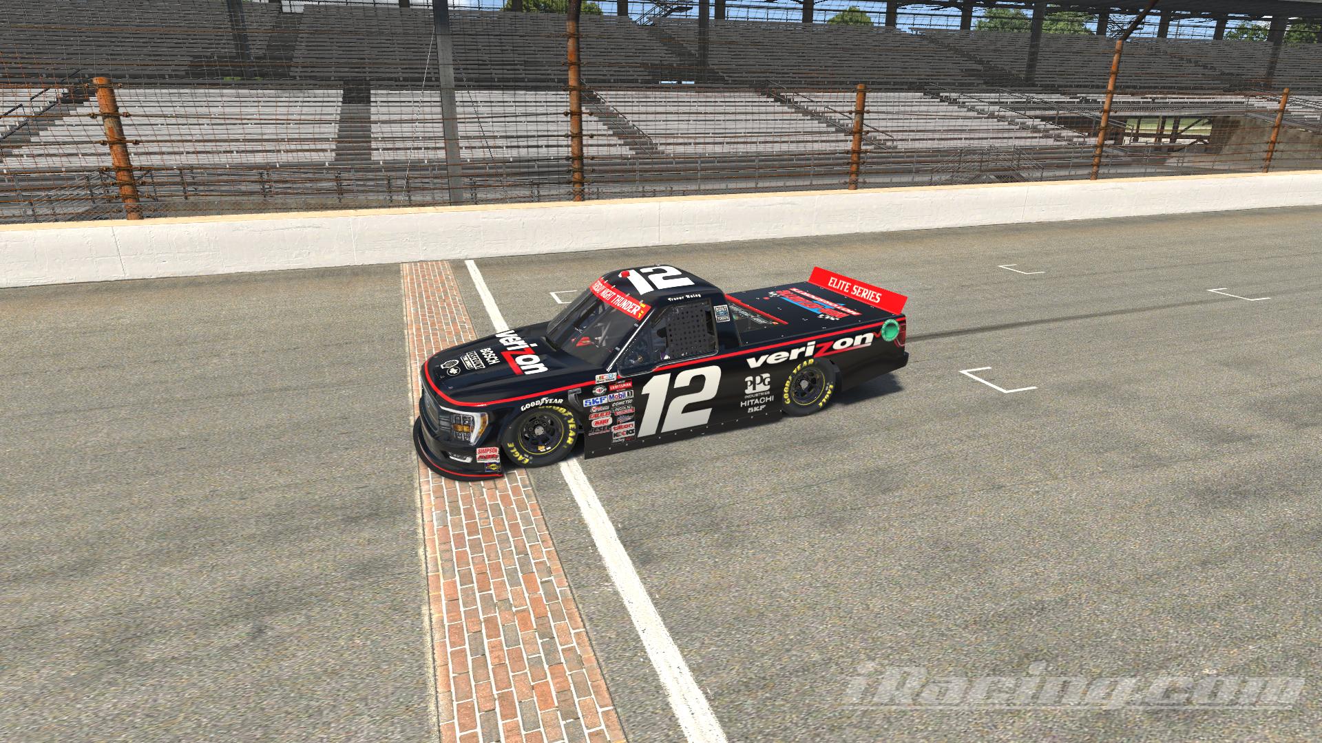Trevor Haley 12 Black Verizon F 150 by Trevor Haley - Trading Paints