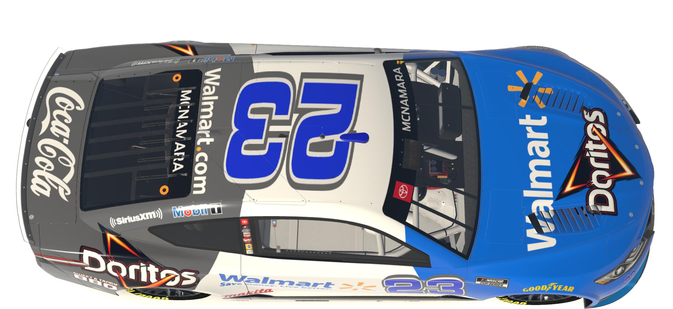 NASCAR Cup Series Next Gen Toyota Camry Team Walmart Doritos 2023 by ...