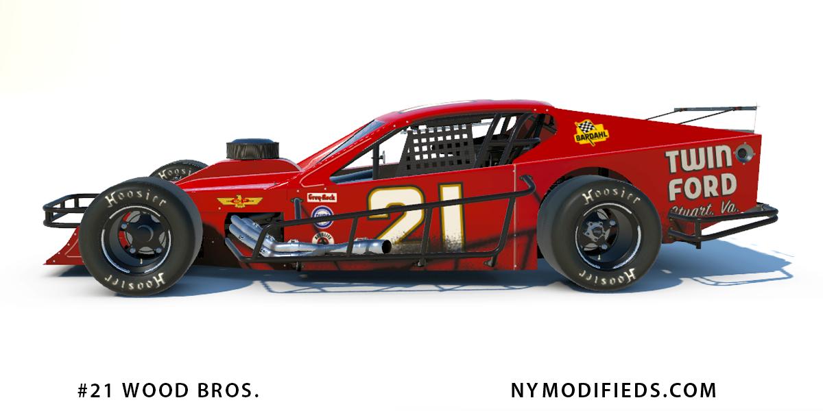 #21 Wood Bros SK Mod by Donald Fish Fischer - Trading Paints