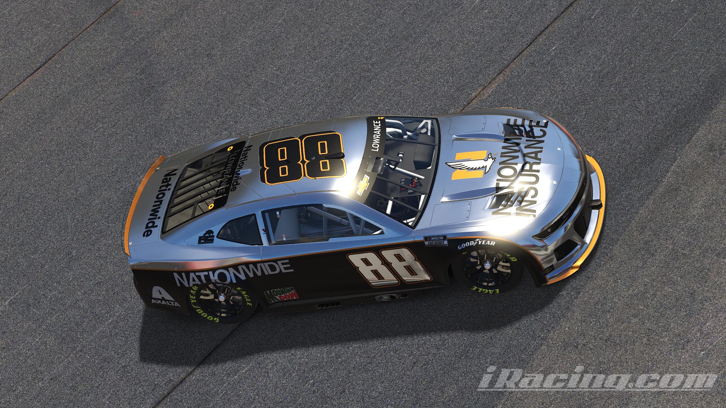 Nationwide Grey Ghost Chevrolet Camaro ZL1 Nextgen 2023 v2C 88 by Doyle ...