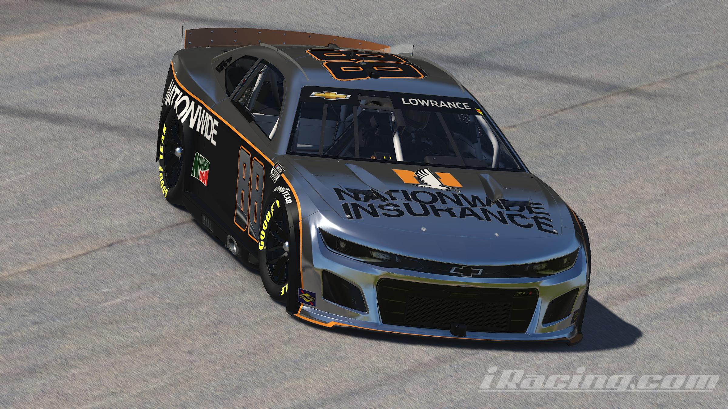 Nationwide Grey Ghost Chevrolet Camaro ZL1 Nextgen 2023 v2C 88 by Doyle ...