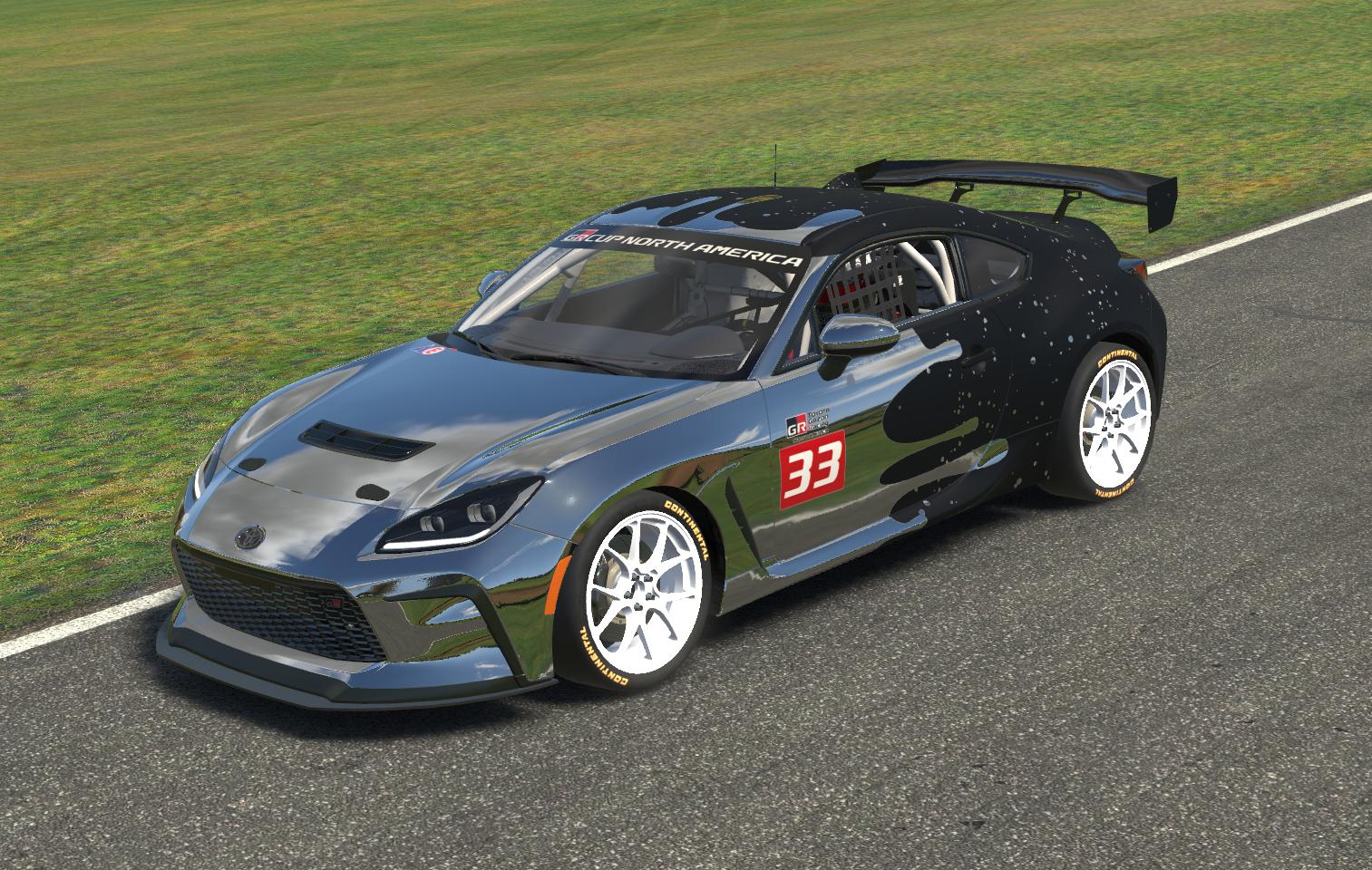 GR86 - paint drips - silver by Curtis Byers - Trading Paints