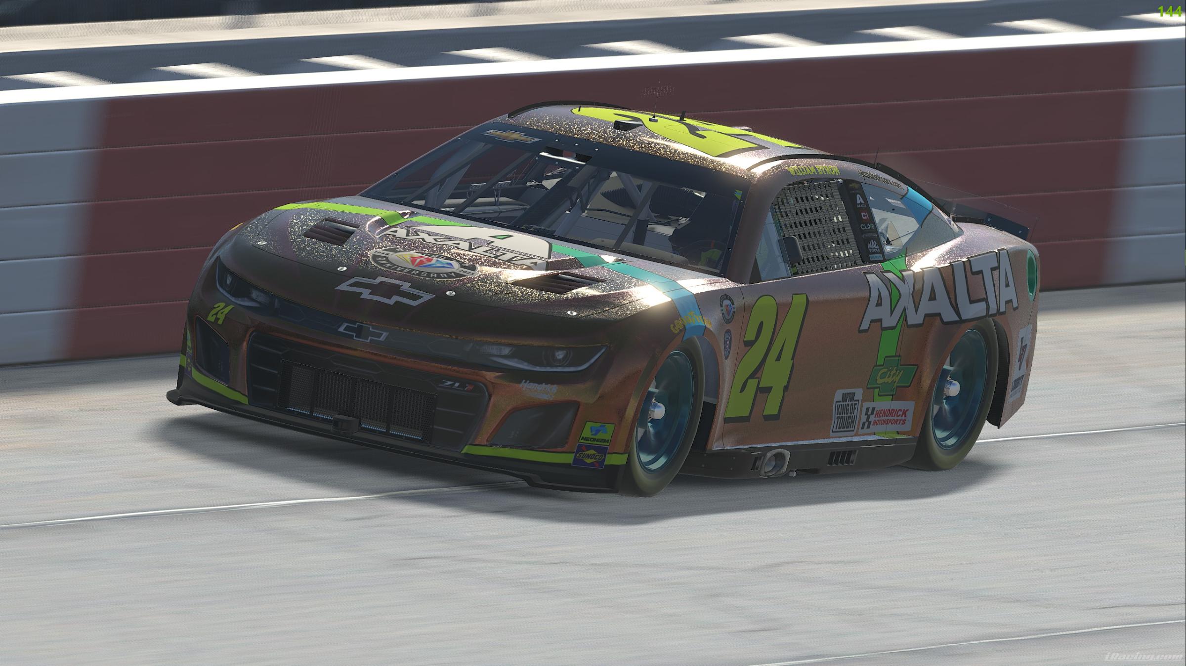 2023 William Byron Chromalusion Throwback Replica by Jesse Abraham ...