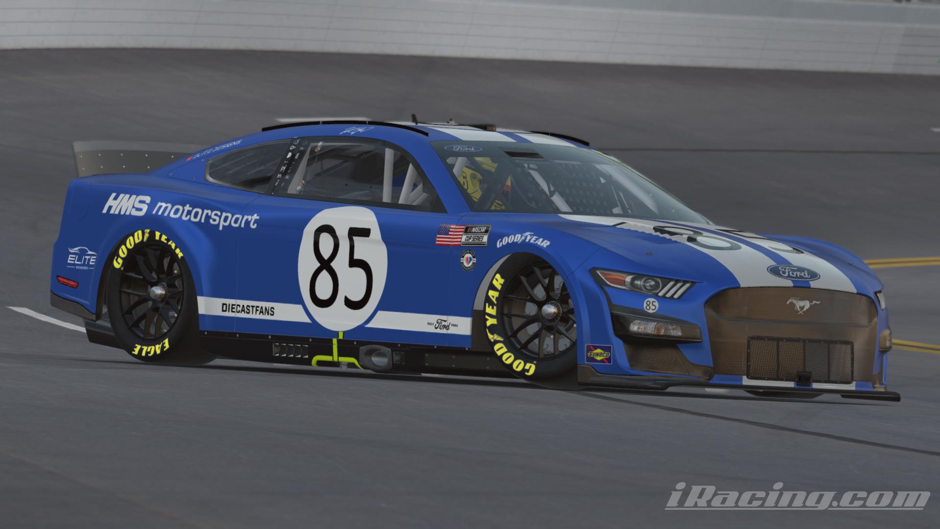 Zack Lindgren - 2023 HMS Motorsport Throwback by Jared W. - Trading Paints