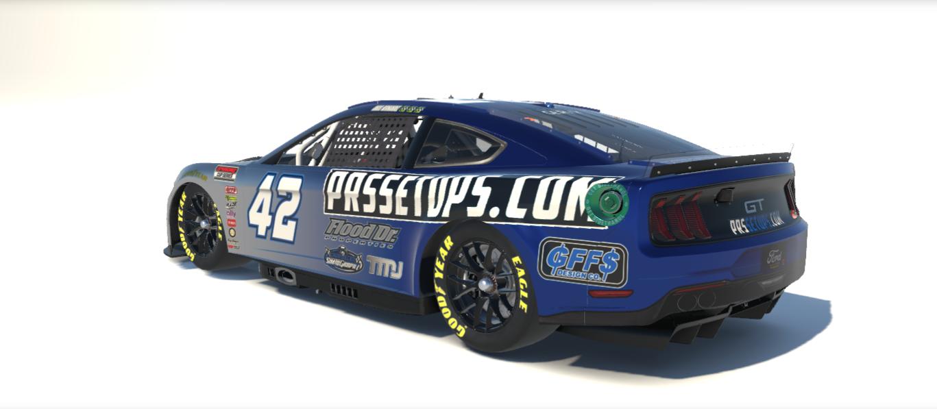 Chrome to Blue Next Gen Mustang by Michael Gervy - Trading Paints