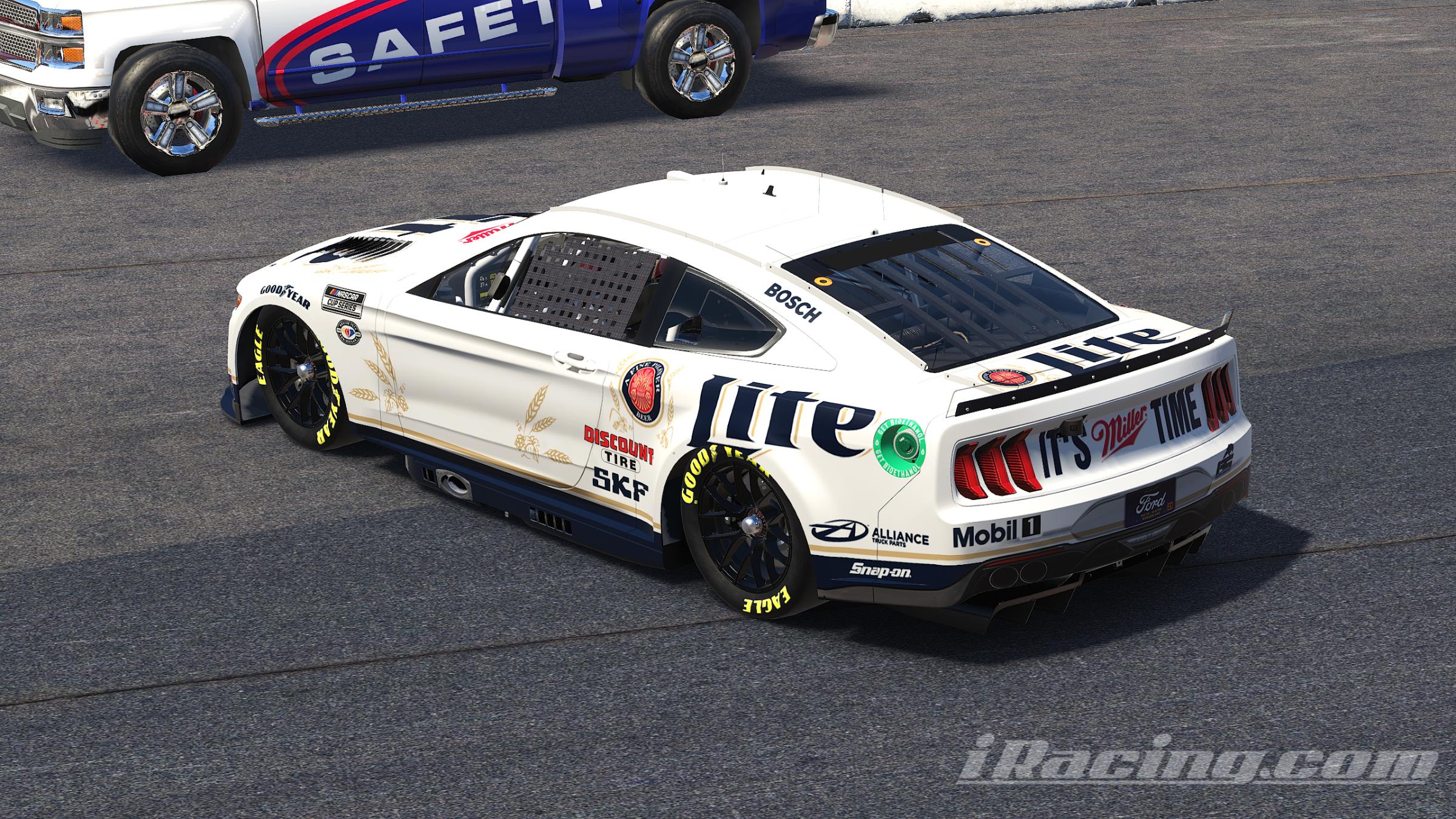 Miller Lite Ford Mustang Nextgen v2D 2023 NN by Doyle Lowrance ...