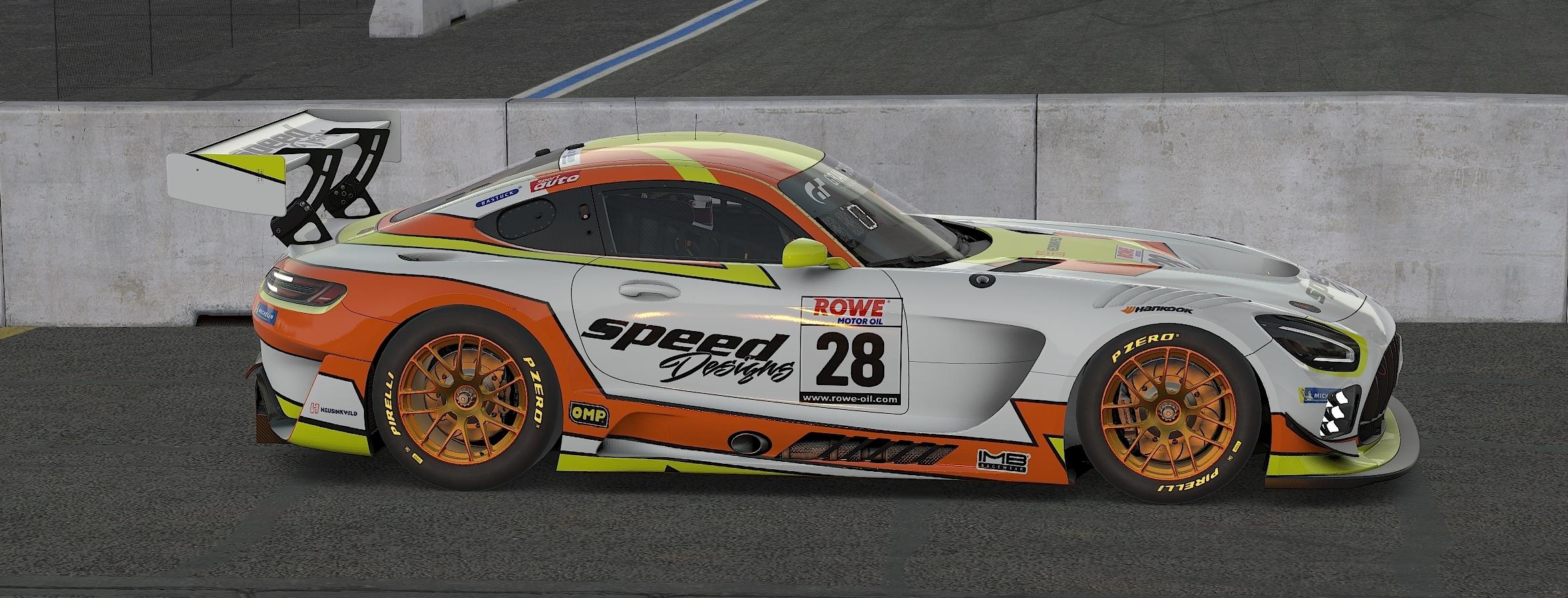 Speed Designs AMG GT3 2 - NEC/VLN by David K J. - Trading Paints