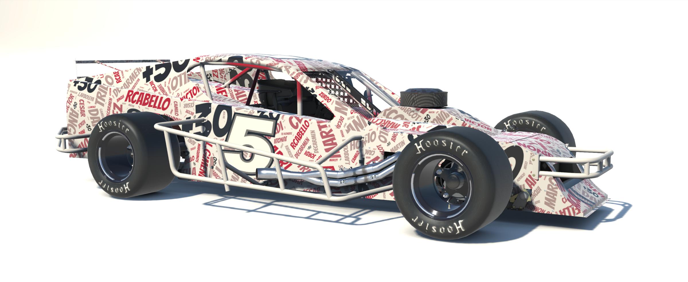 NASCAR Whelen Tour / SK Modified md30 nube nombres blanco by Jesús ...