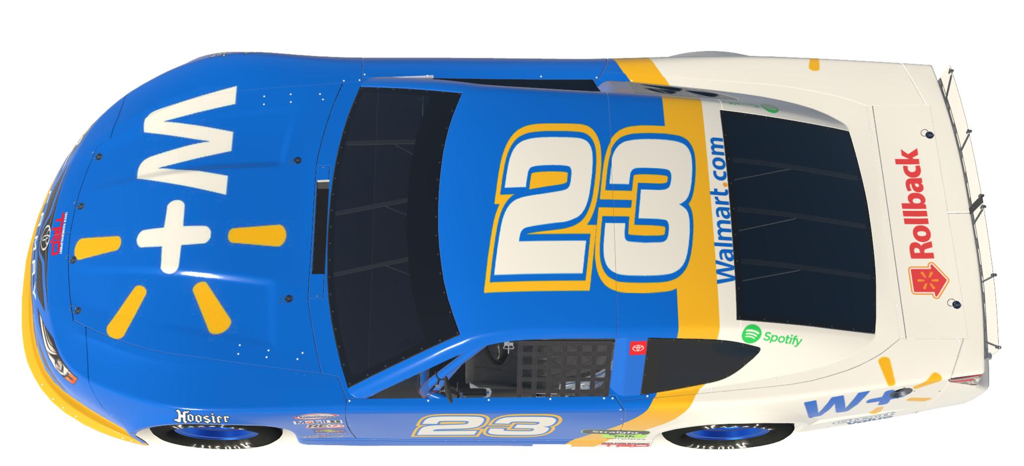 Super Late Model Walmart + Toyota 2023 by Johnny McNamara - Trading Paints