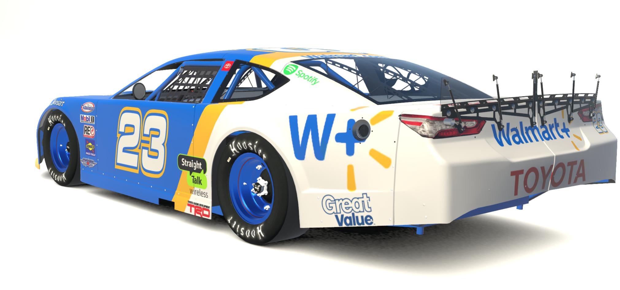 Super Late Model Walmart + Toyota 2023 by Johnny McNamara - Trading Paints