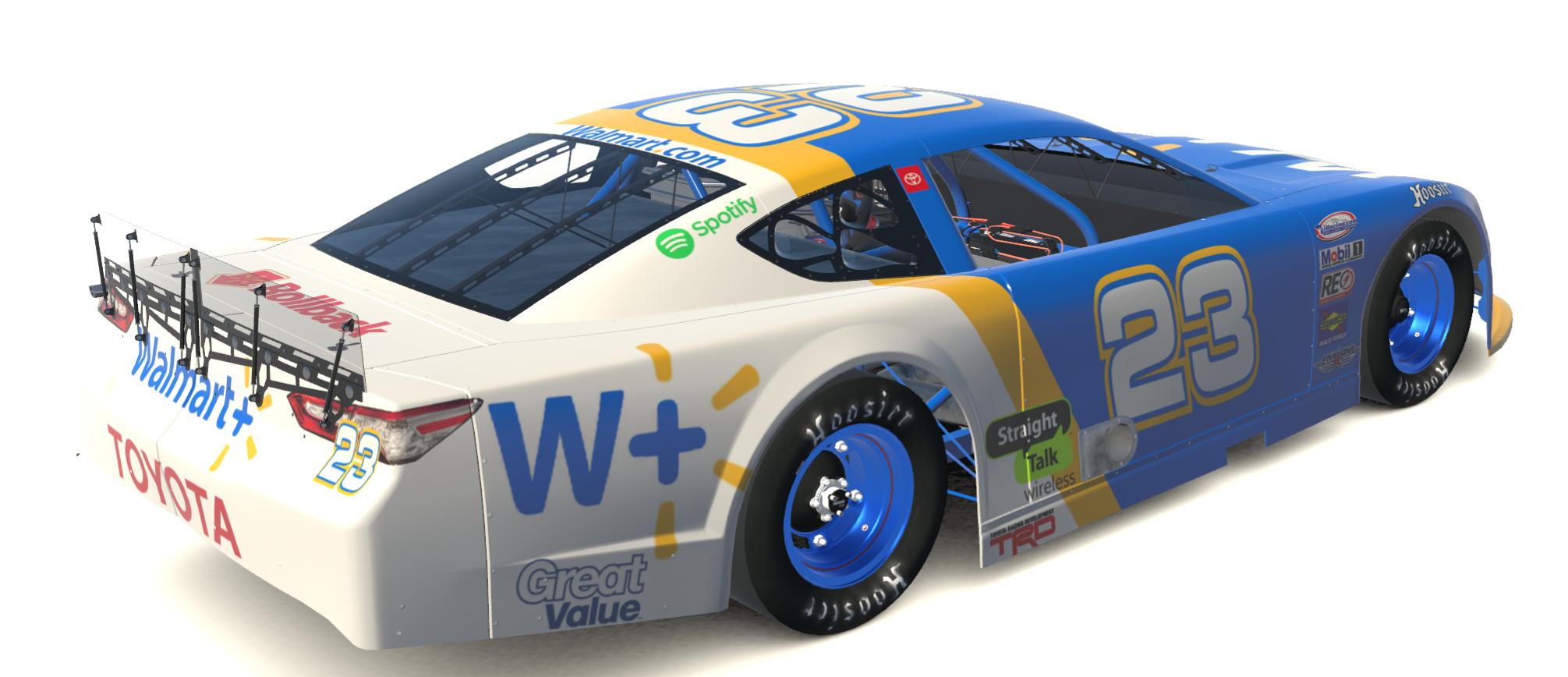 Super Late Model Walmart + Toyota 2023 by Johnny McNamara - Trading Paints