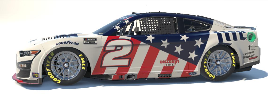 Miller Lite - Mustang by John Rubino - Trading Paints