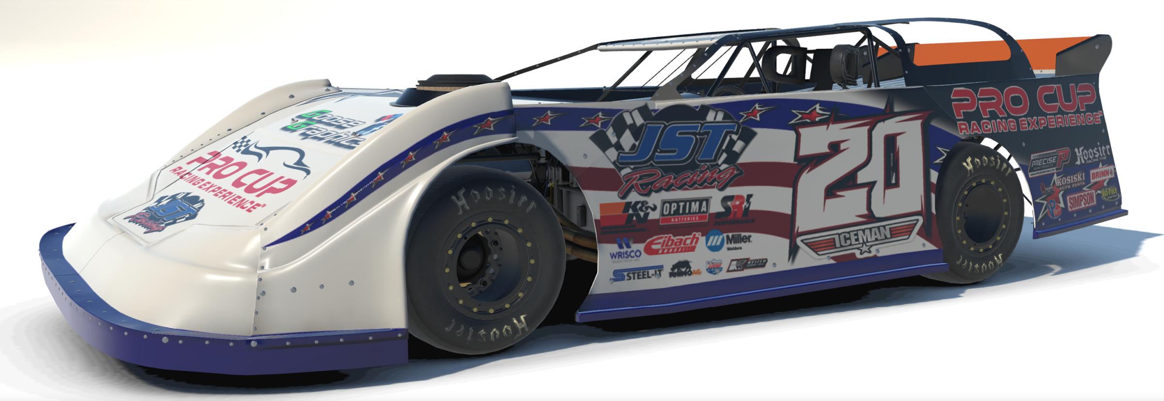 Spencer Teal #20 ProCup Racing Experience Dirt Late Model by Jon ...