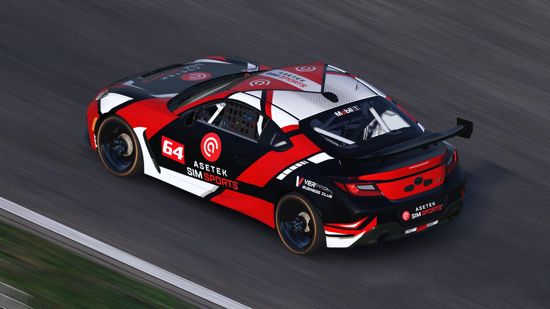Asetek SimSports Toyota GR86 by Hawri Behrami2 - Trading Paints