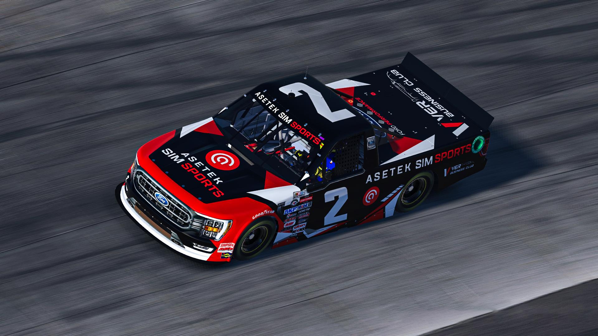 Asetek SimSports NASCAR Truck Ford F150 by Asetek Racing - Trading Paints
