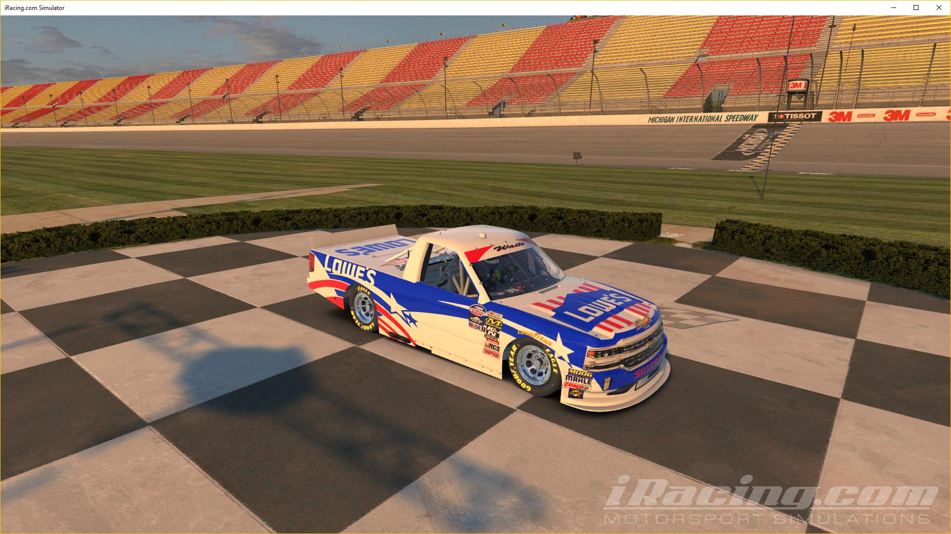 Jimmy Johnson Coke 600 Silverado by Michael W. - Trading Paints