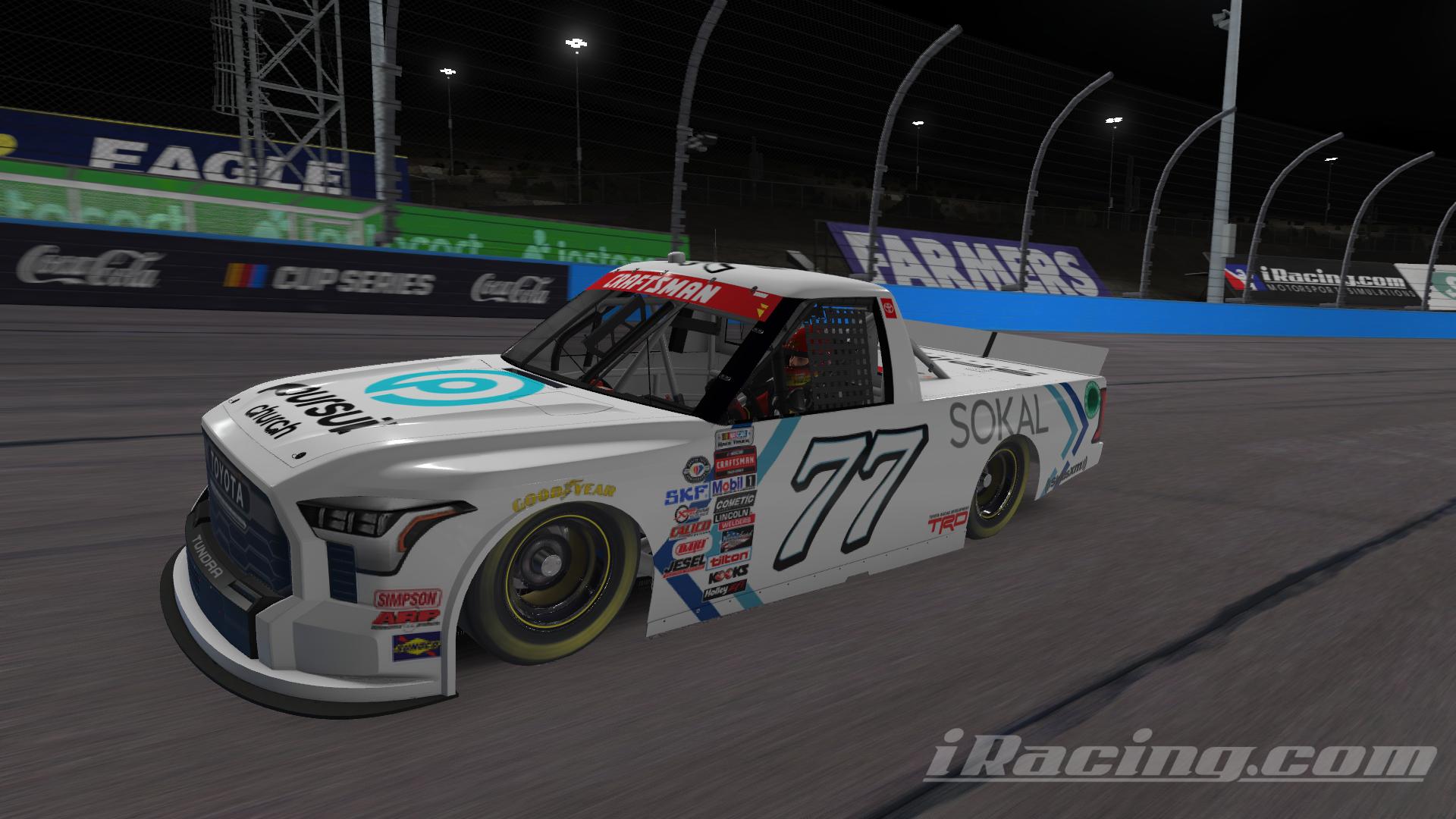#77 Sokal Toyota Tundra TRD Pro by Lily Fraser - Trading Paints
