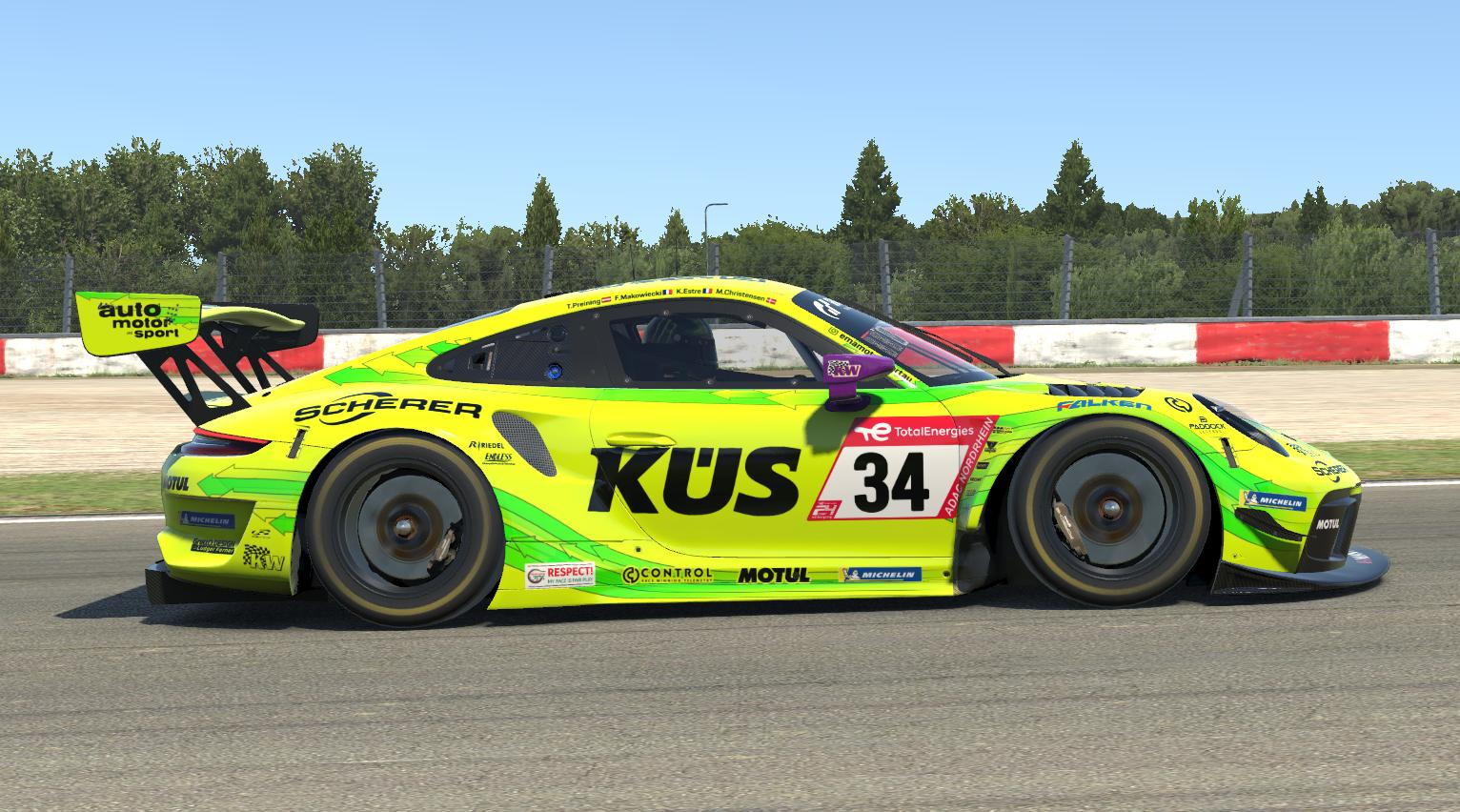 Porsche 911R GT3 Manthey EMA 2023 Nurburgring 24h grello by Hugo Hebert ...