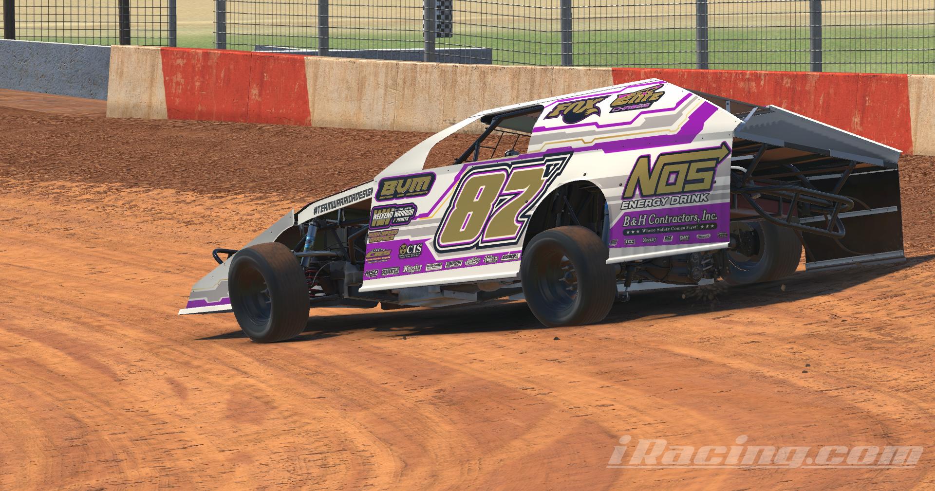 Braydon Viar late model by Aiden Bontempi - Trading Paints