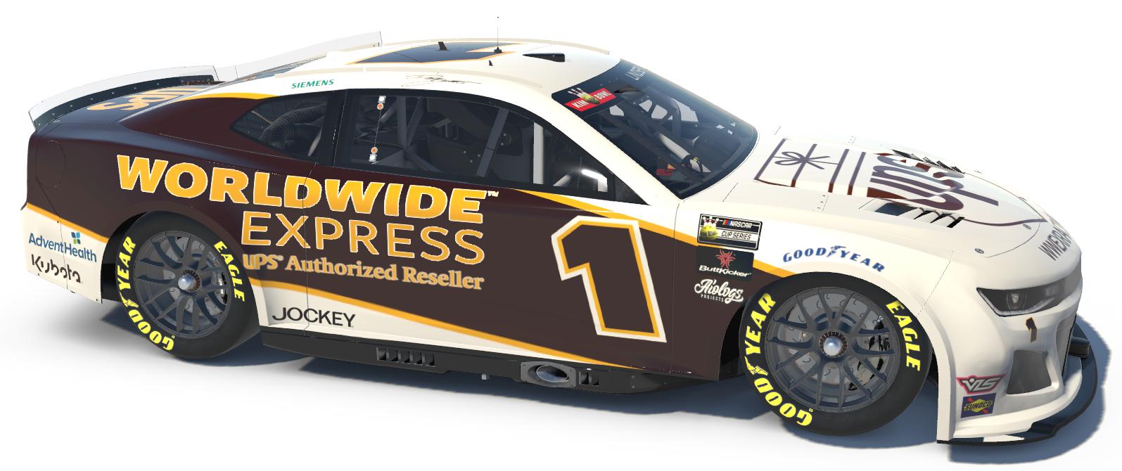 UPS Throwback by Bryan Lindsey - Trading Paints