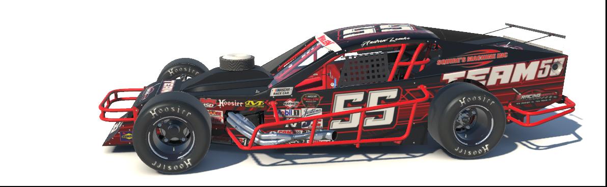 Andrew Lemke #55 Team53 E Racing Designs Modified W/ Spec Map by Rob ...