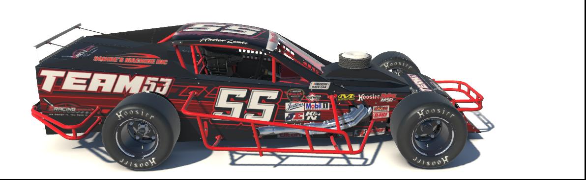 Andrew Lemke #55 Team53 E Racing Designs Modified W/ Spec Map by Rob ...