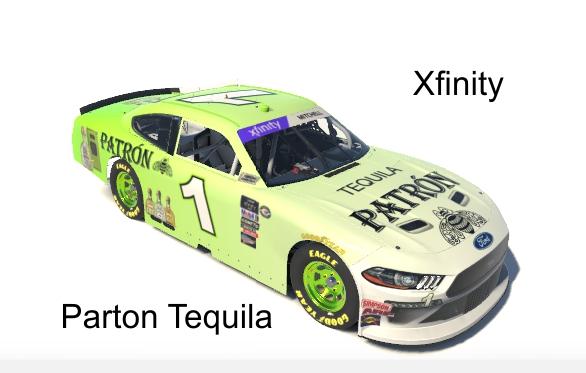 Patron Tequila Xfinity Mustang by Michael M. - Trading Paints