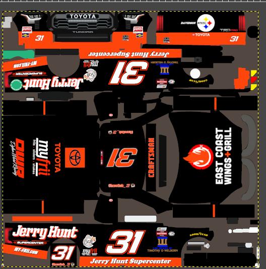 Chase Robertson 2023 Tundra 31 by Brant Mickel - Trading Paints