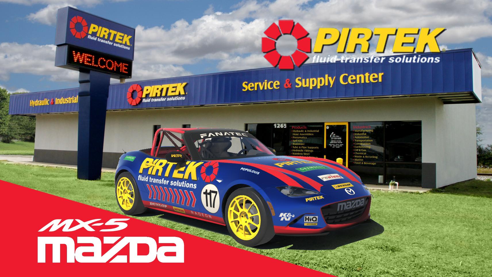 Pirtek Mazda MX5 2023 by Simon Robson - Trading Paints