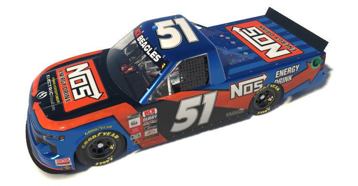 Kyle Busch Nos HCK throwback by Joshua W Moore - Trading Paints
