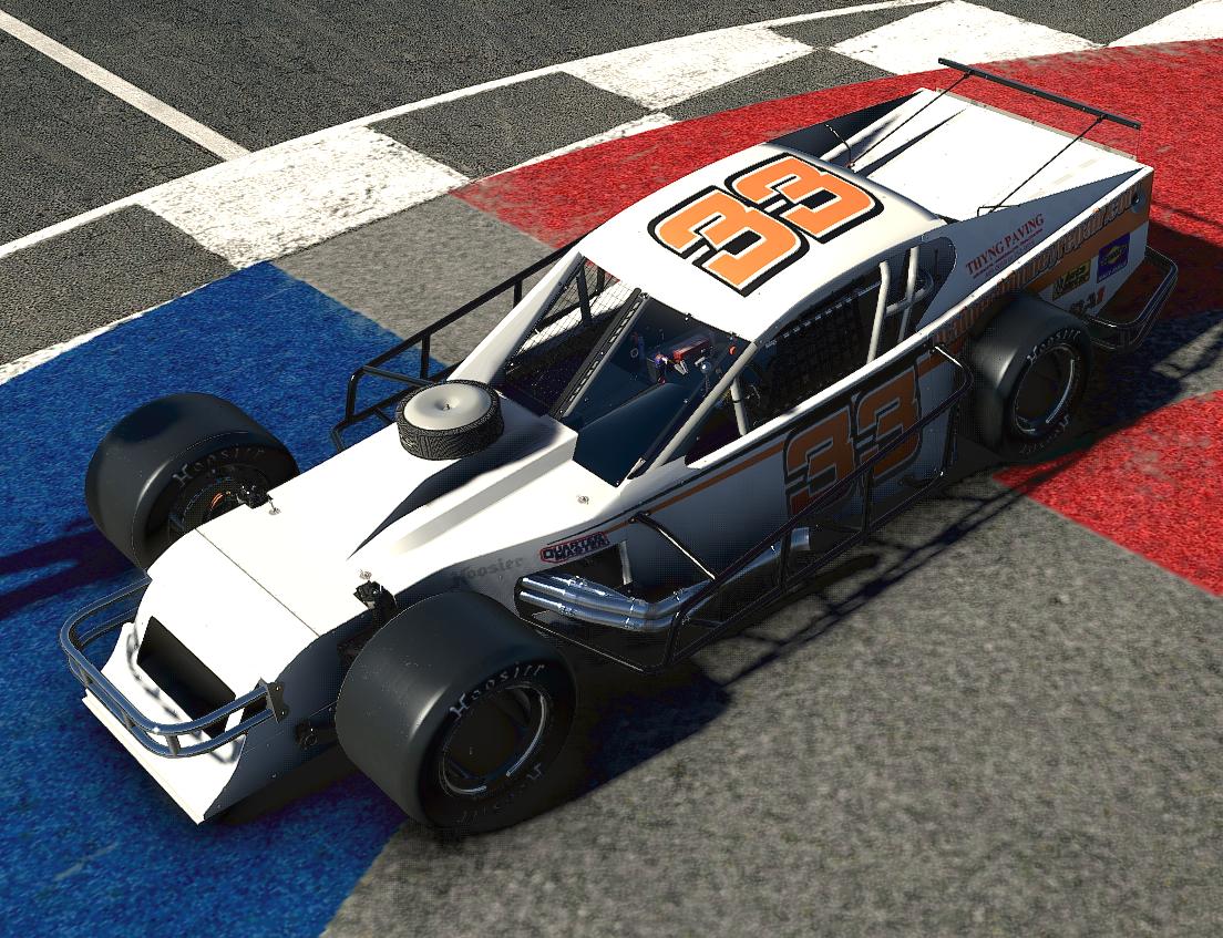 Bill Dixon MRS Modified (sim-stamped number) by David K. - Trading Paints