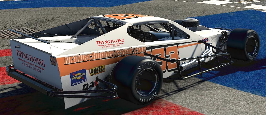 Bill Dixon MRS Modified (sim-stamped number) by David K. - Trading Paints