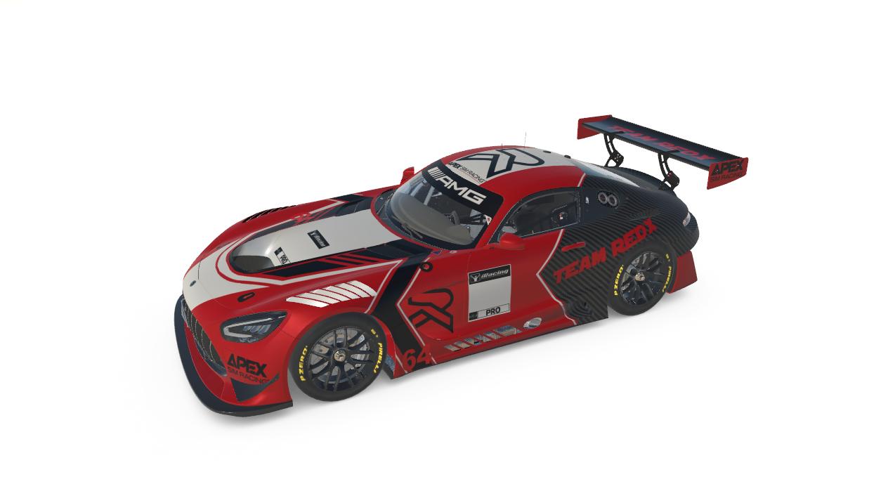 Team RedX - Mercedes GT3 by Jonas J. - Trading Paints