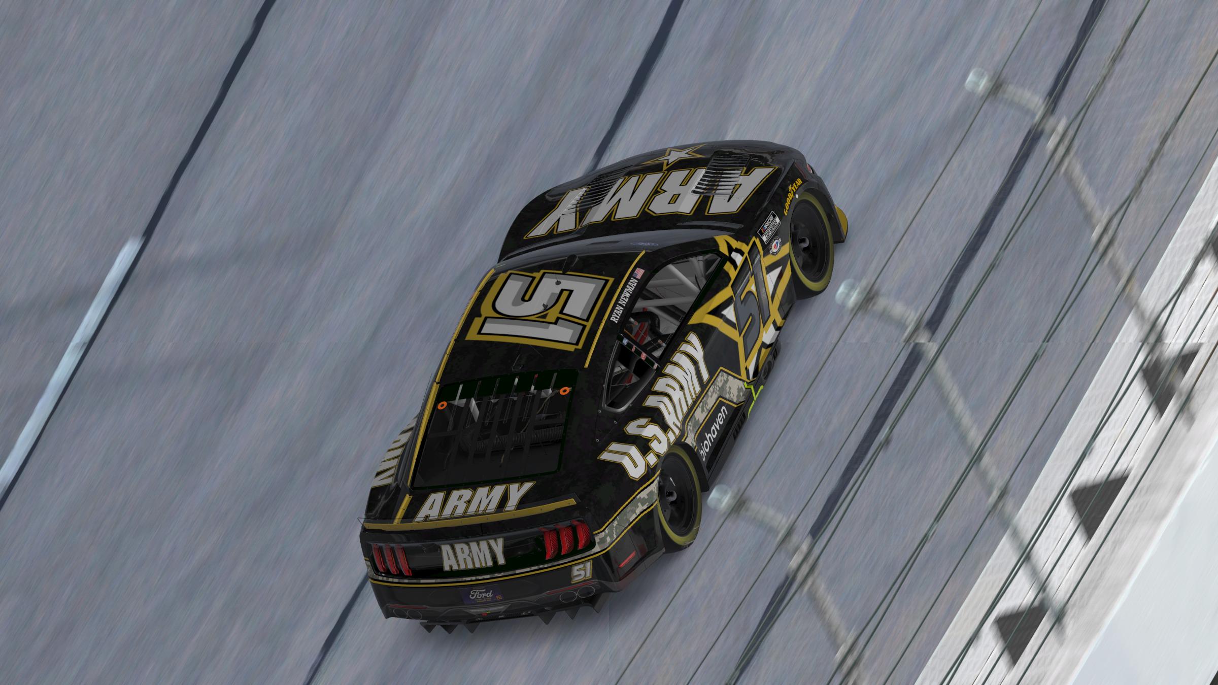 Ryan Newman U.S. Army Rick Ware Racing Concept Custom Number by ...