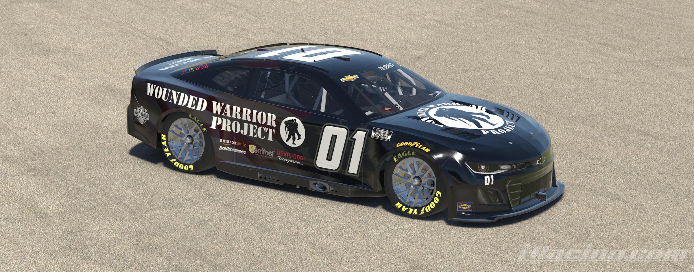 Wounded Warrior Project - Camaro by John Rubino - Trading Paints