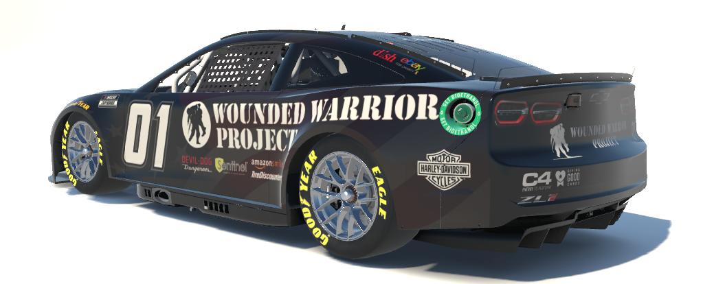 Wounded Warrior Project - Camaro by John Rubino - Trading Paints