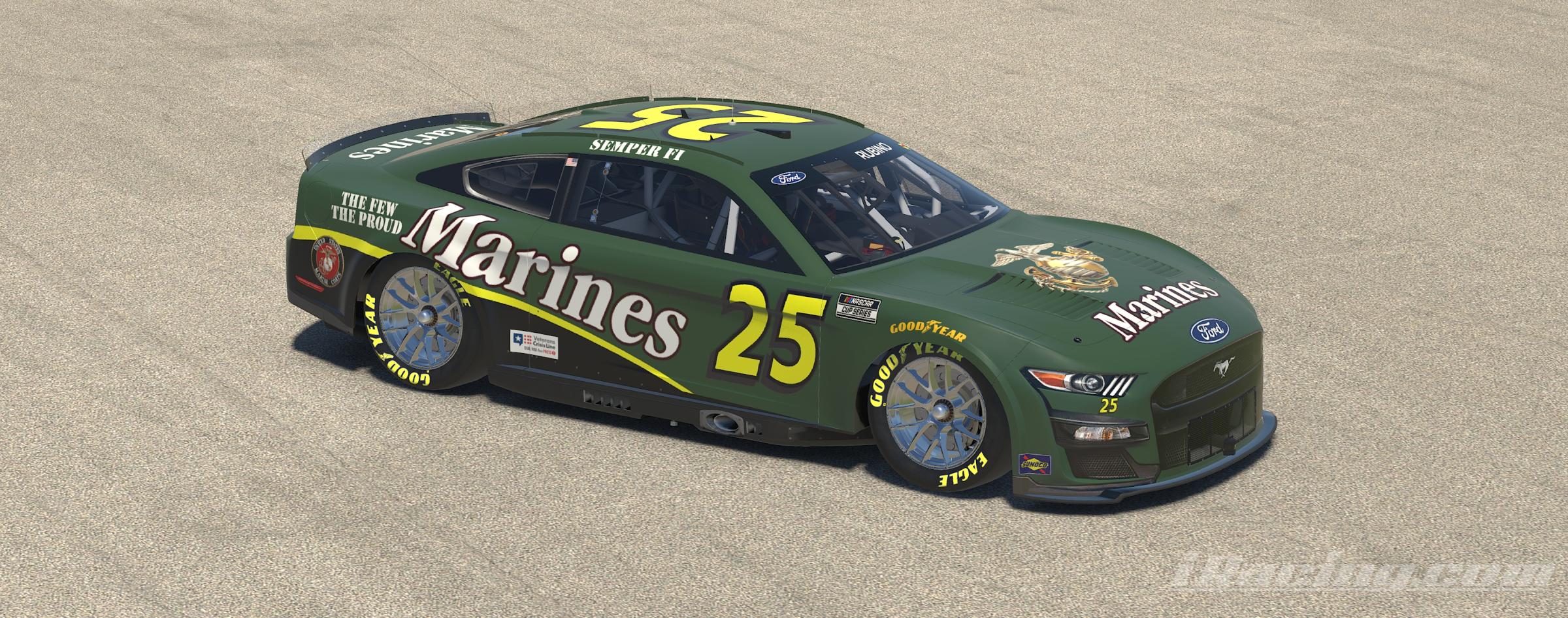 US Marines - Mustang by John Rubino - Trading Paints