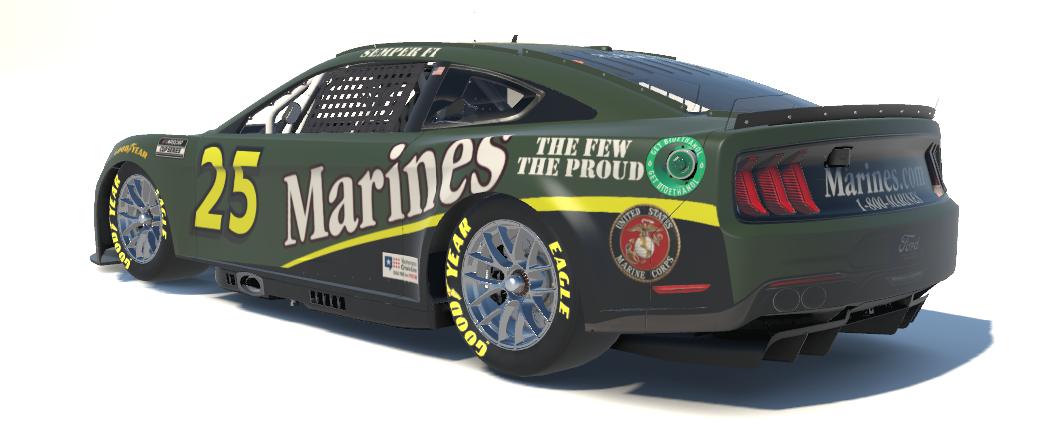 US Marines - Mustang by John Rubino - Trading Paints