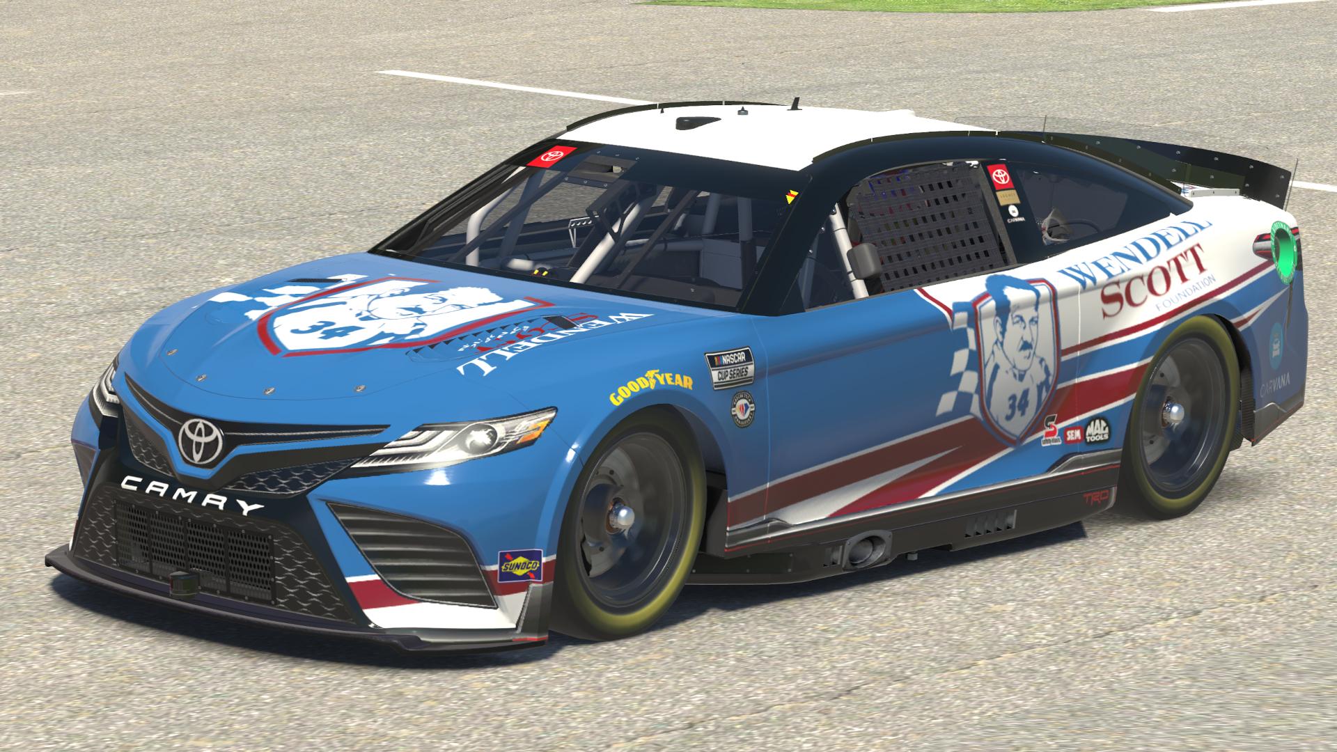 Fictional Wendell Scott Foundation Toyota Camry by Jacob Fortino ...