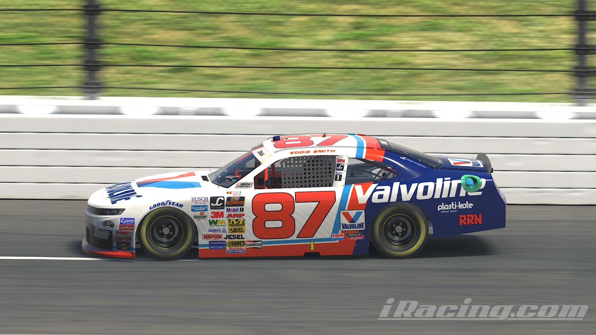 Eddie Smith MPI Neil Bonnet 1988 Valvoline Throwback (No Numbers) by ...