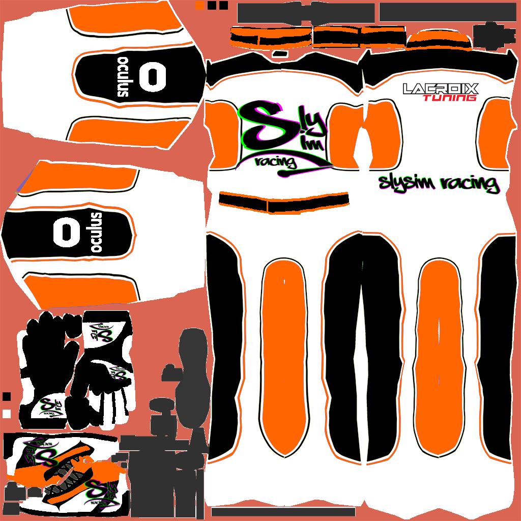 Driver Suit sly sim ben by Sly Bernier - Trading Paints