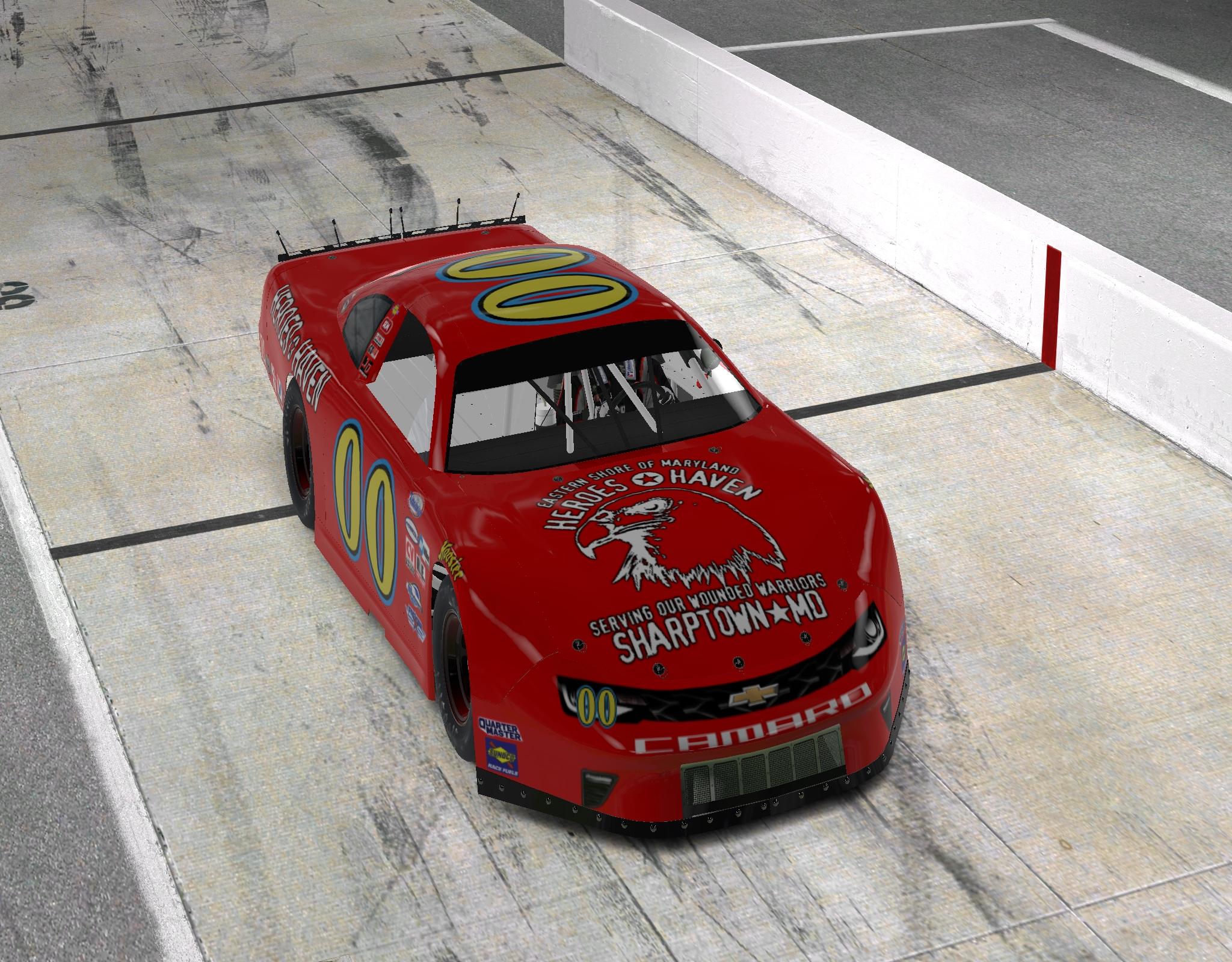 HEROES HAVEN CAMARO Super Late Model by Michael JR Wilson - Trading Paints